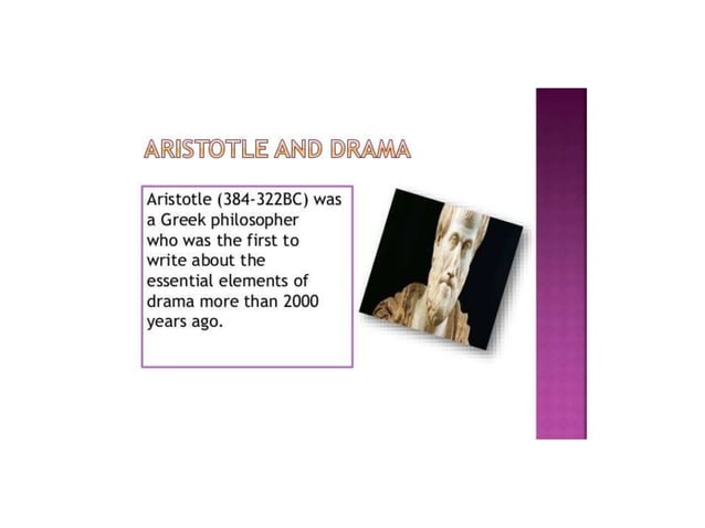 Elements of drama | PPT