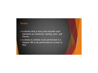 Elements of drama | PPT