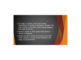 Elements of drama | PPTX