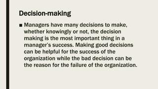 Elements of effective management skills | PPTX | Executive Leadership ...