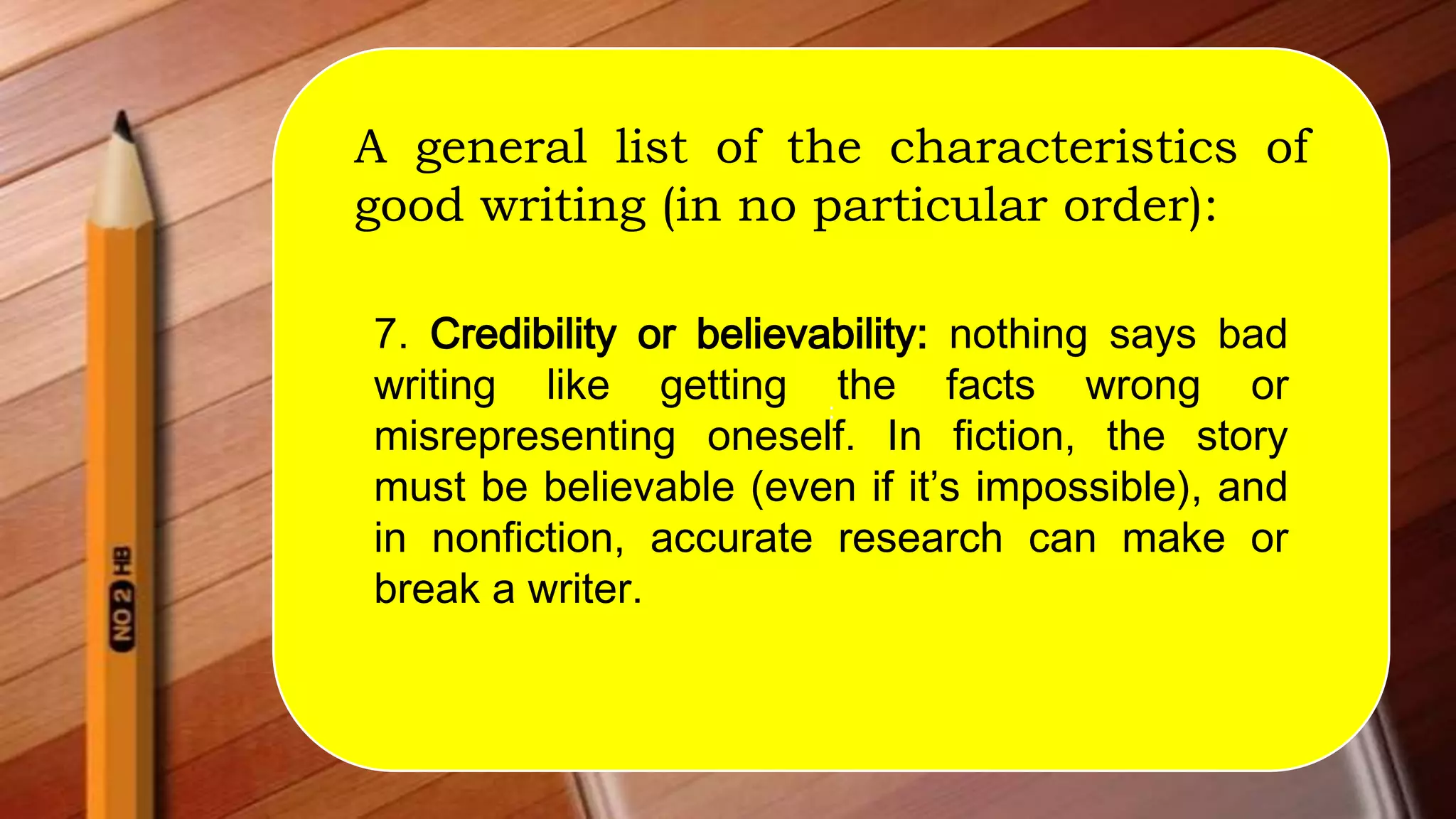 Elements of Effective writing | PPTX