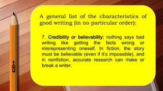 Elements of Effective writing | PPTX