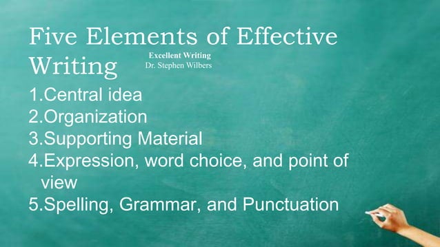 Elements of Effective writing | PPTX | Freelance Writing | Content ...