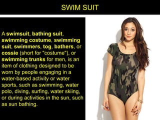 swimwear | PPTX