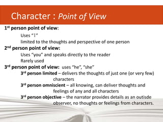 Elements of Fiction | PPT