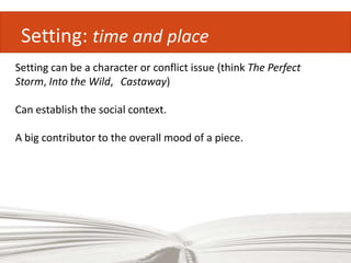 Elements of Fiction | PPT