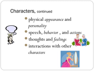 HS English 2 lesson-Elements of fiction | PPT
