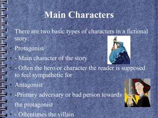 Elements of fiction | ODP | Drama | Genres