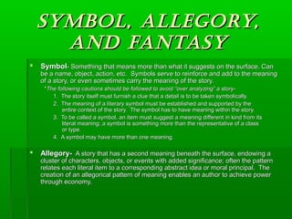 Elements of fiction | PPT