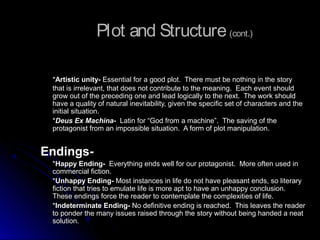 Elements of fiction | PPT