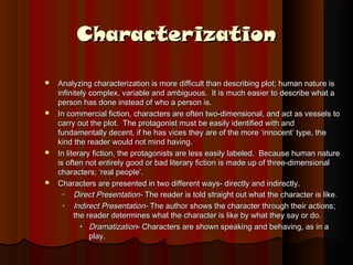 Elements of fiction | PPT