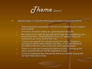 Elements of fiction | PPT