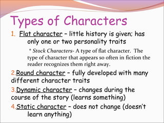 Elements of Fiction | PPT