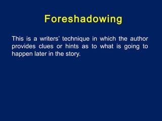 Elements of fiction | PPT