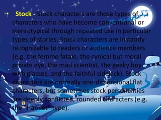 Literature - Elements of Fiction (Dr. Jeanneath D. Velarde) | PPTX