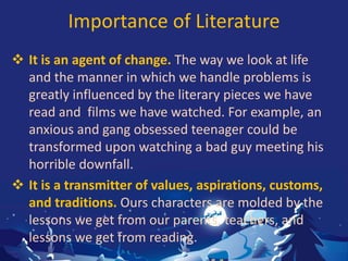Literature - Elements of Fiction (Dr. Jeanneath D. Velarde) | PPTX