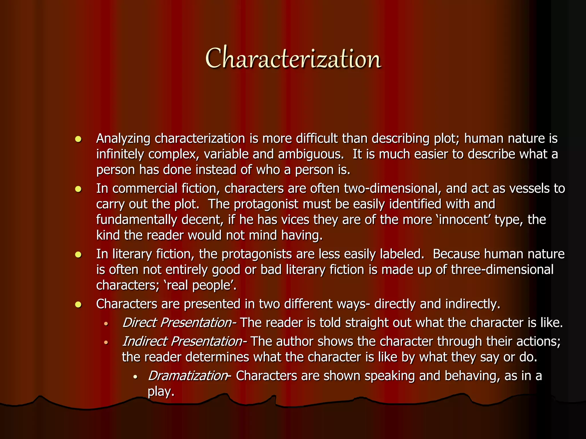 Elements of fiction( what is literature) | PPT