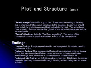 Elements of fiction( what is literature) | PPT