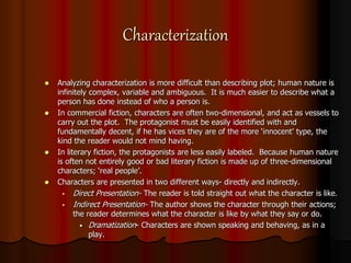 Elements of fiction( what is literature) | PPT