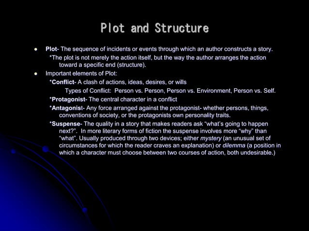 Elements of Fiction Powerpoint Presentation.ppt | Drama | Genres