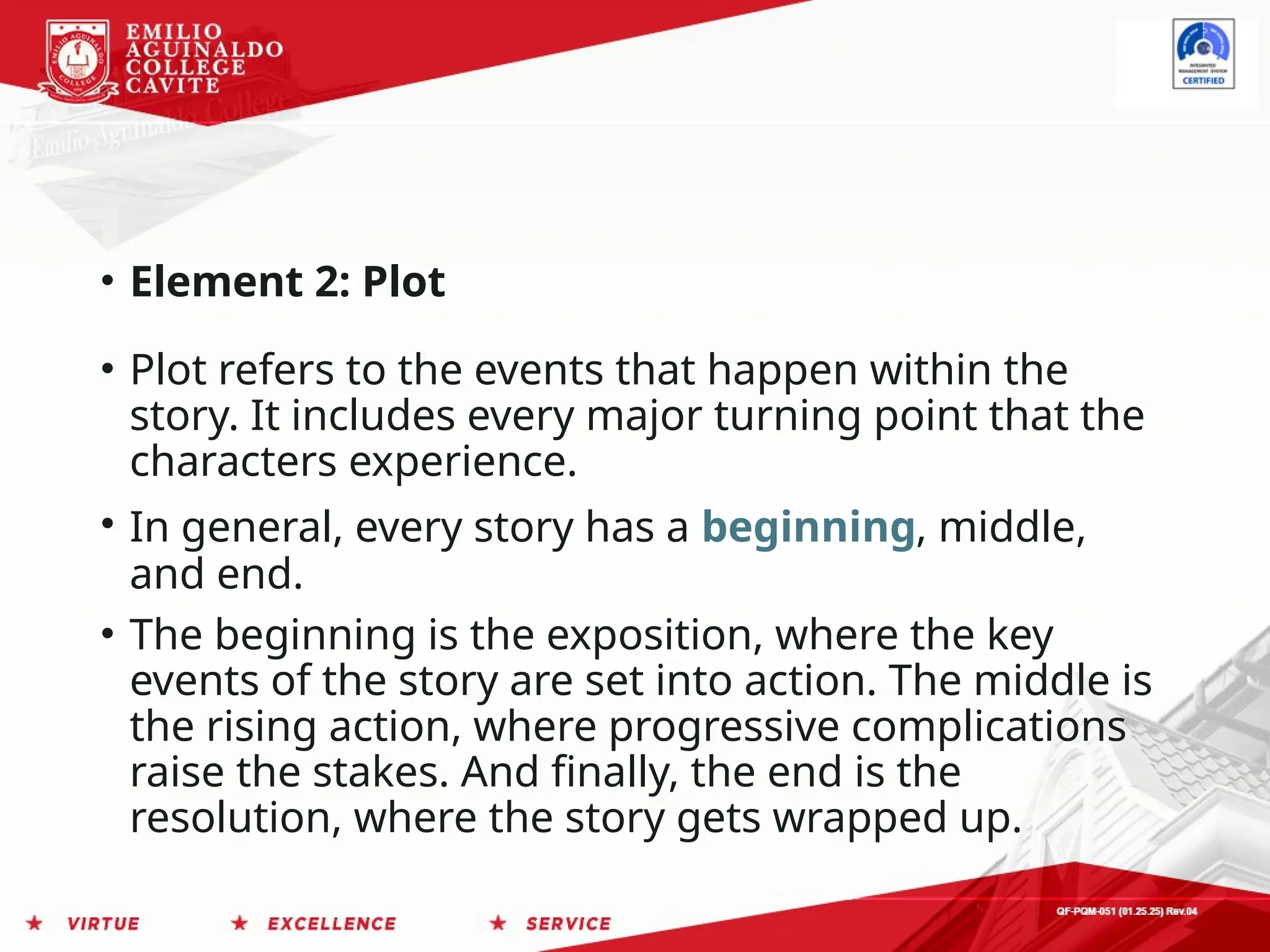 ELEMENTS OF FICTION ELEMENTS OF FICTIONELEMENTS OF FICTION | PPT
