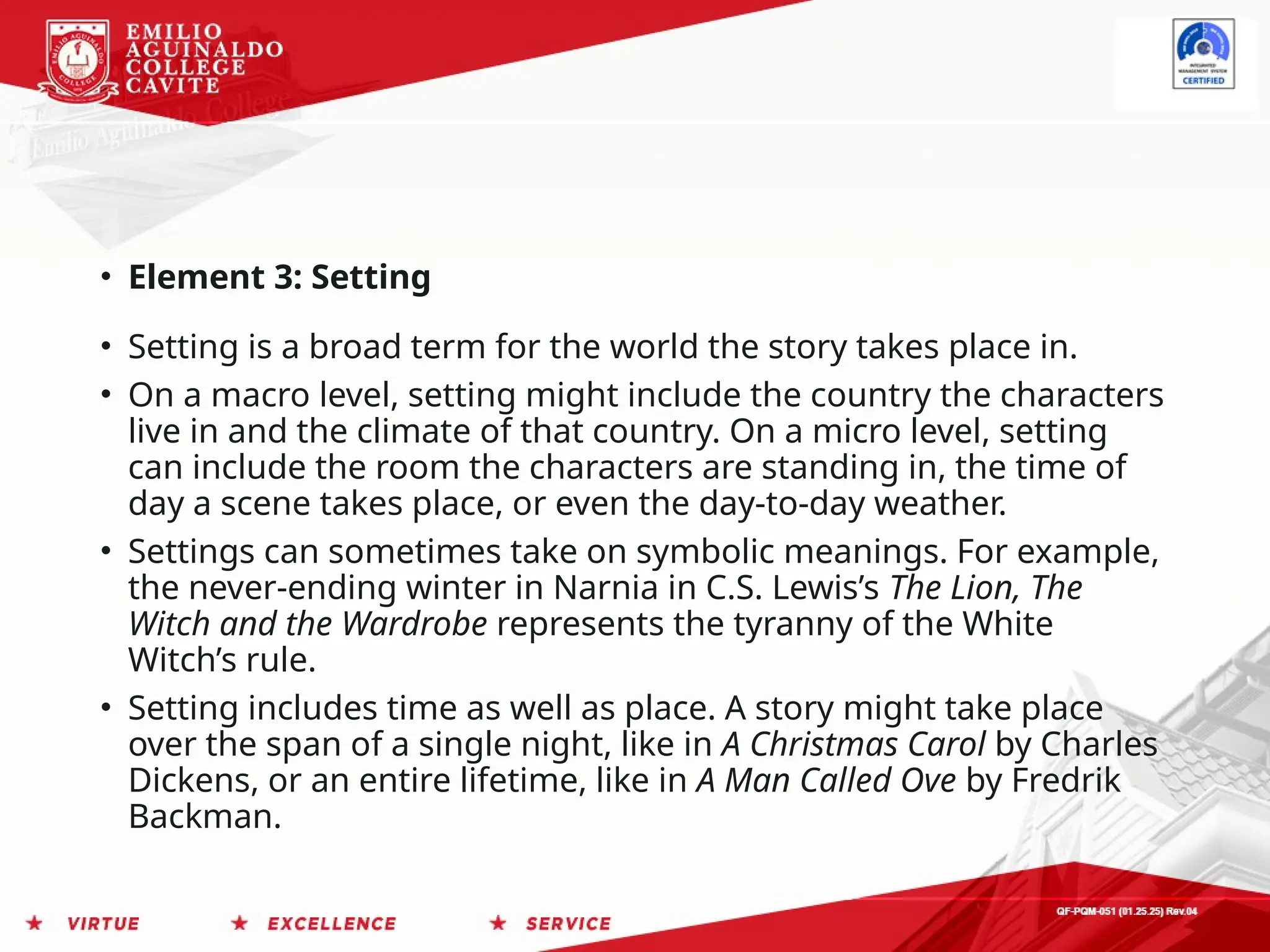 ELEMENTS OF FICTION ELEMENTS OF FICTIONELEMENTS OF FICTION | PPT