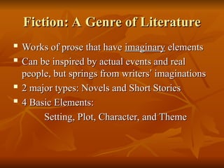 Elements of Fiction Presentation PPT.ppt