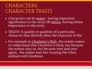 Elements of fiction | PDF