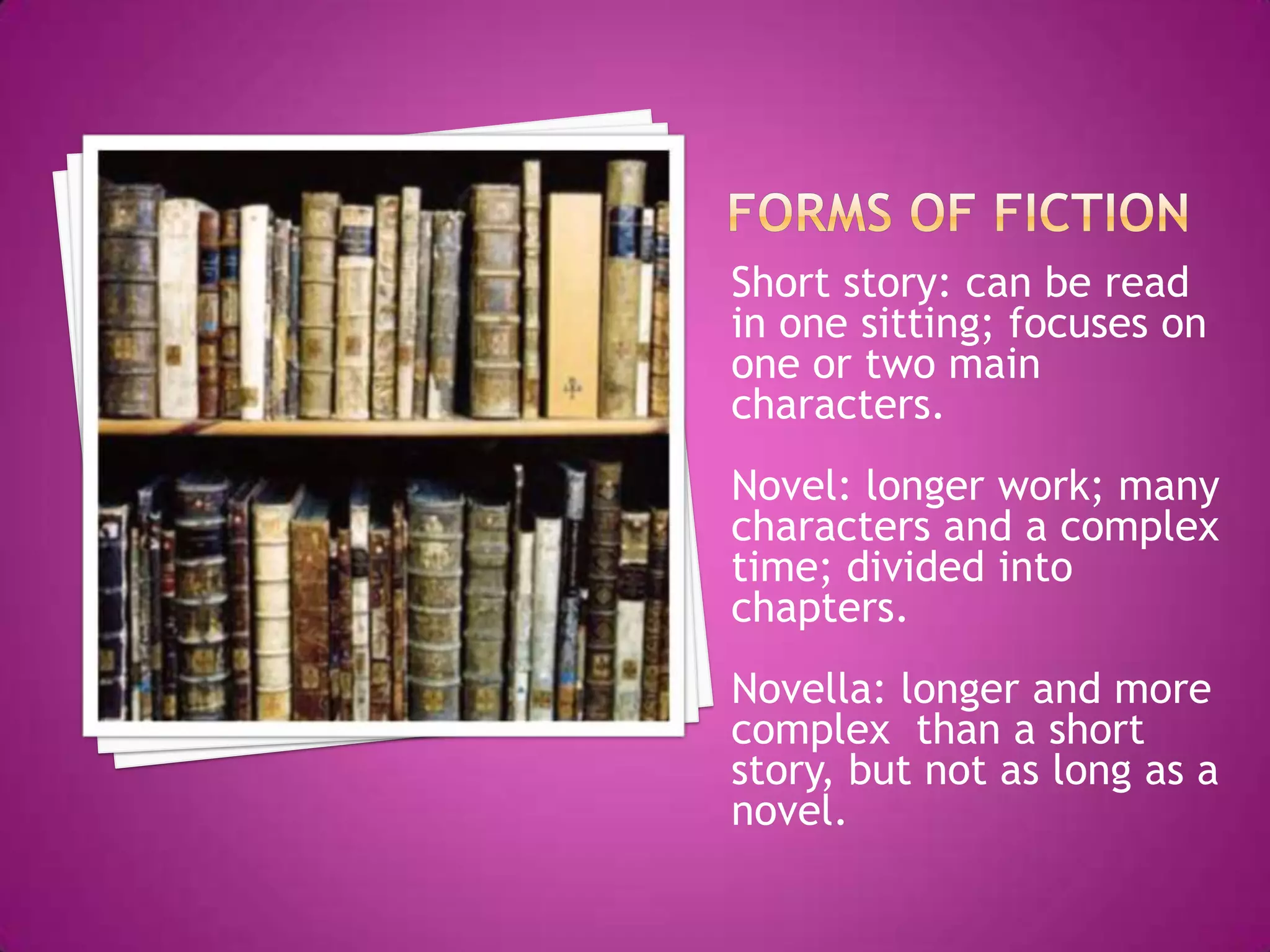 Elements of fiction and nonfiction | PPTX