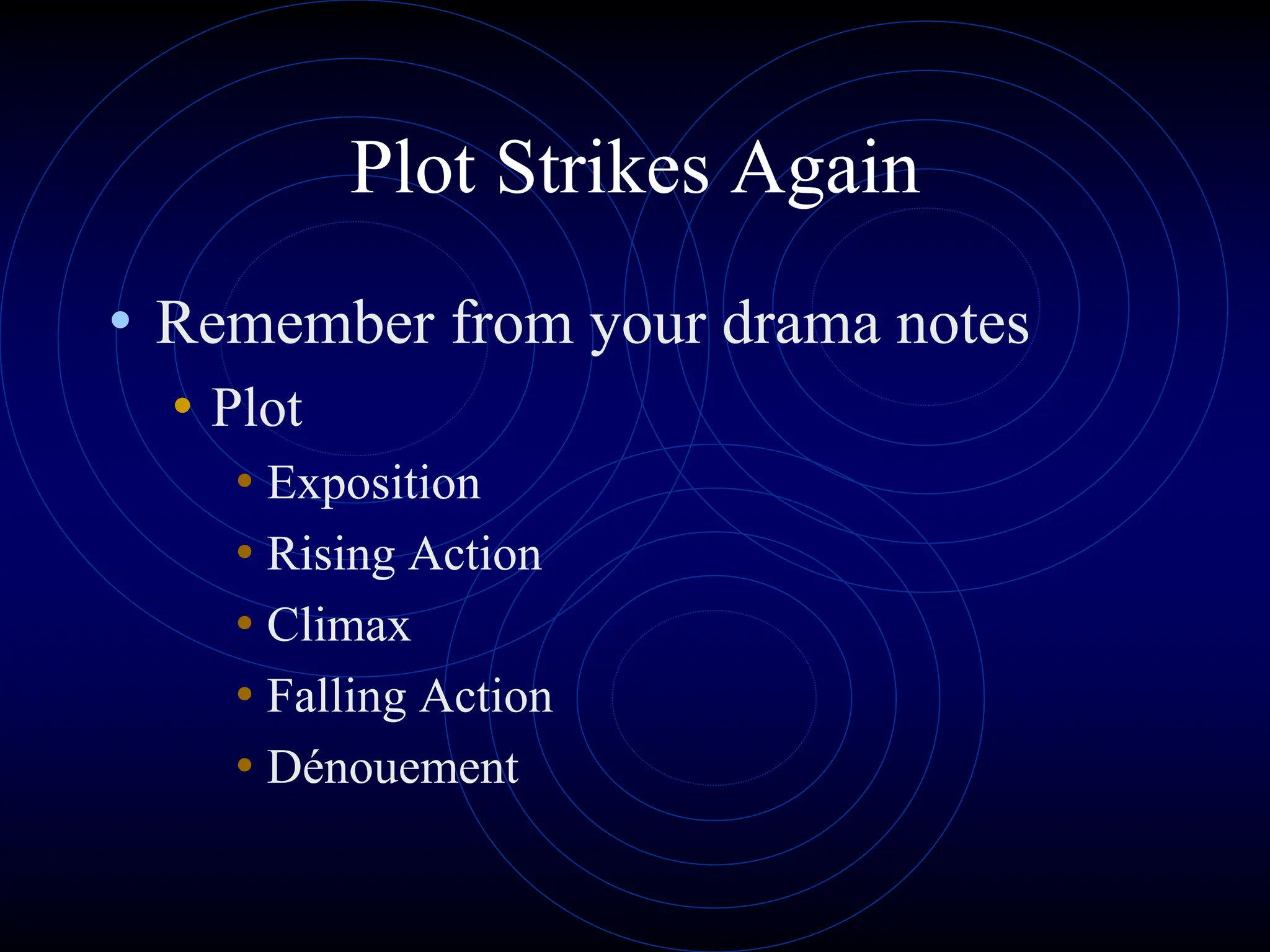 powerpoint presentation in elements of fiction | PPT