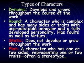 powerpoint presentation in elements of fiction | PDF