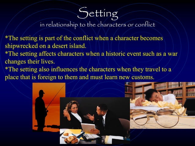 powerpoint presentation in elements of fiction | PPT