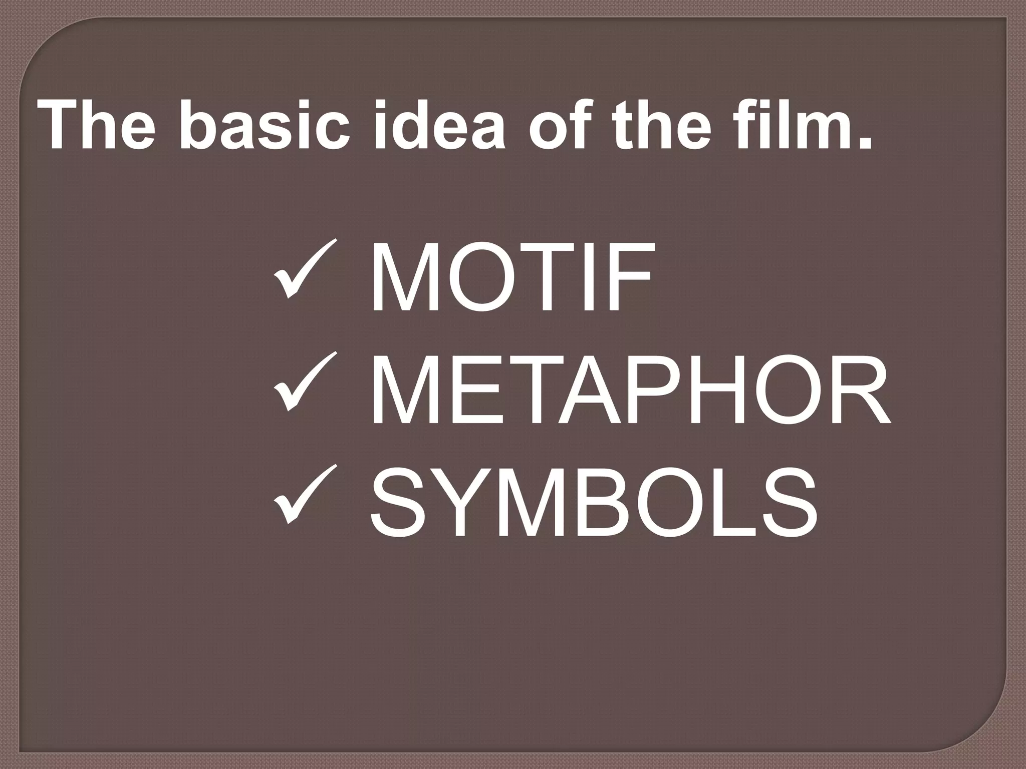 Elements of film making | PPTX