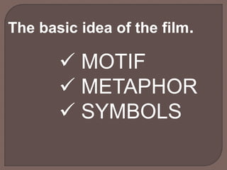 Elements of film making | PPTX