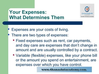 Elements of Financial Planning | PPT