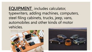 Elements of financial statements and account titles used - Copy.pptx