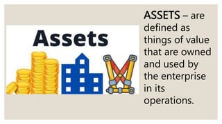 Elements of financial statements and account titles used - Copy.pptx ...