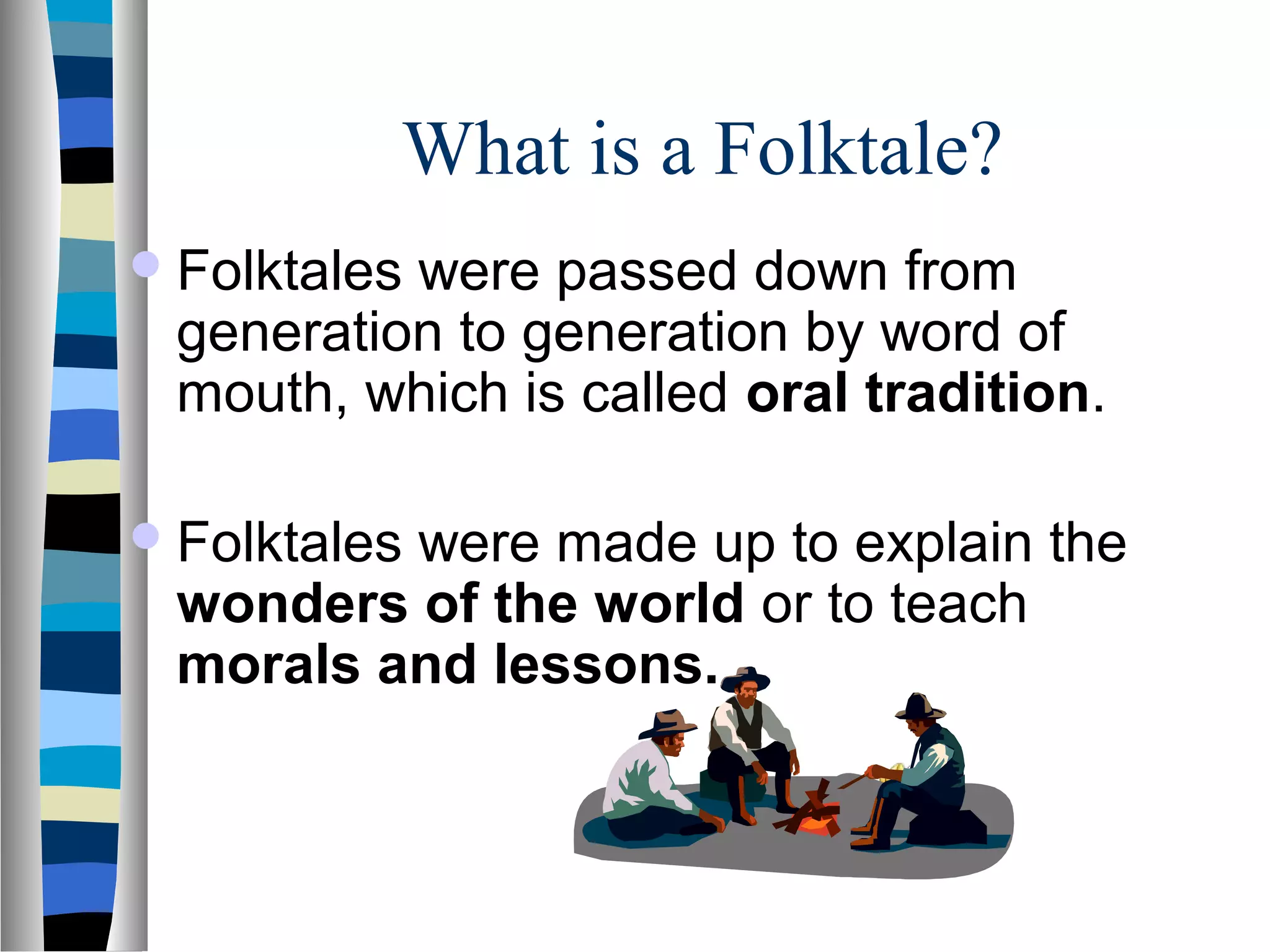 Elements of Folktales | PPT