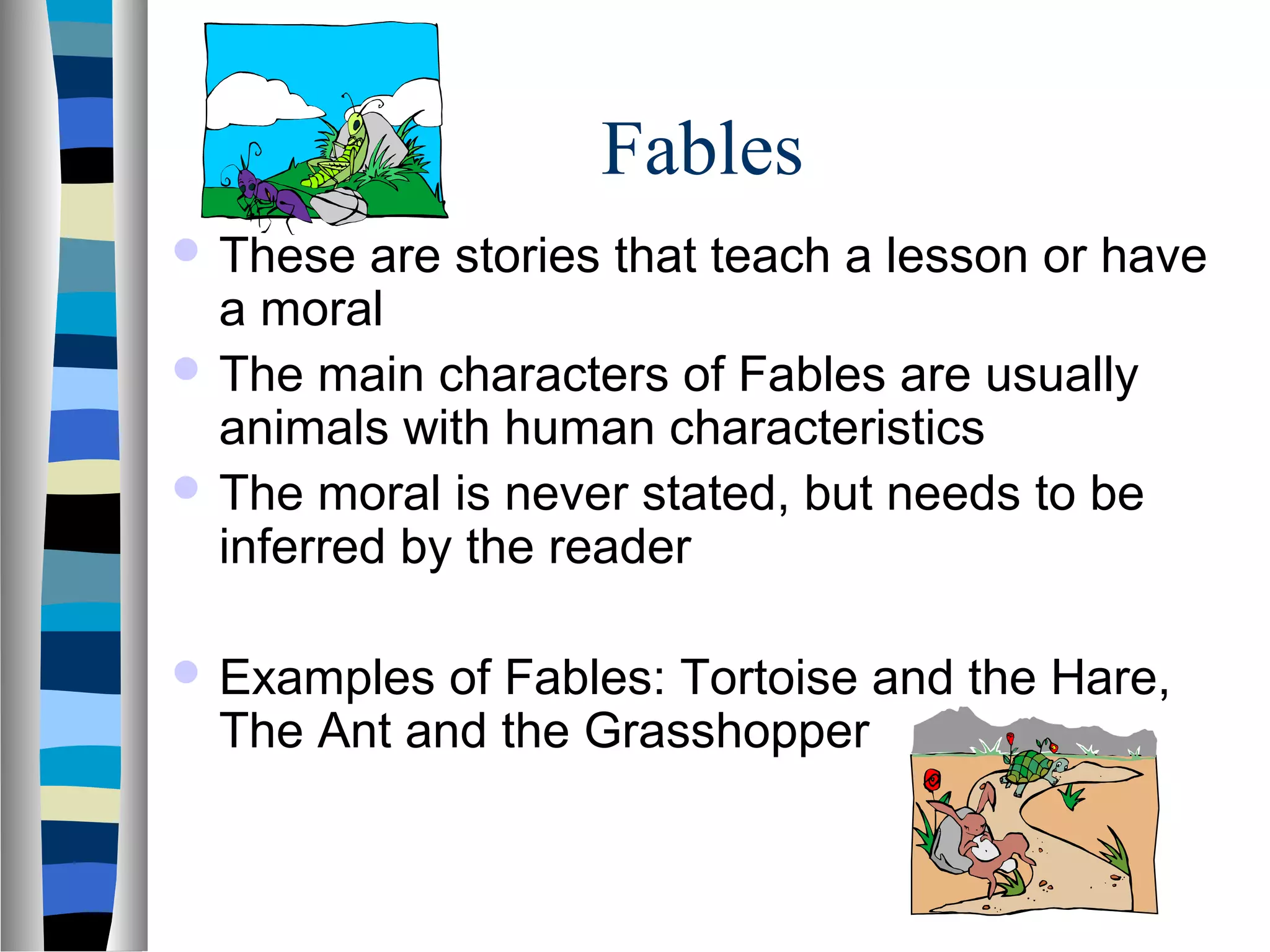 Elements of Folktales | PPT