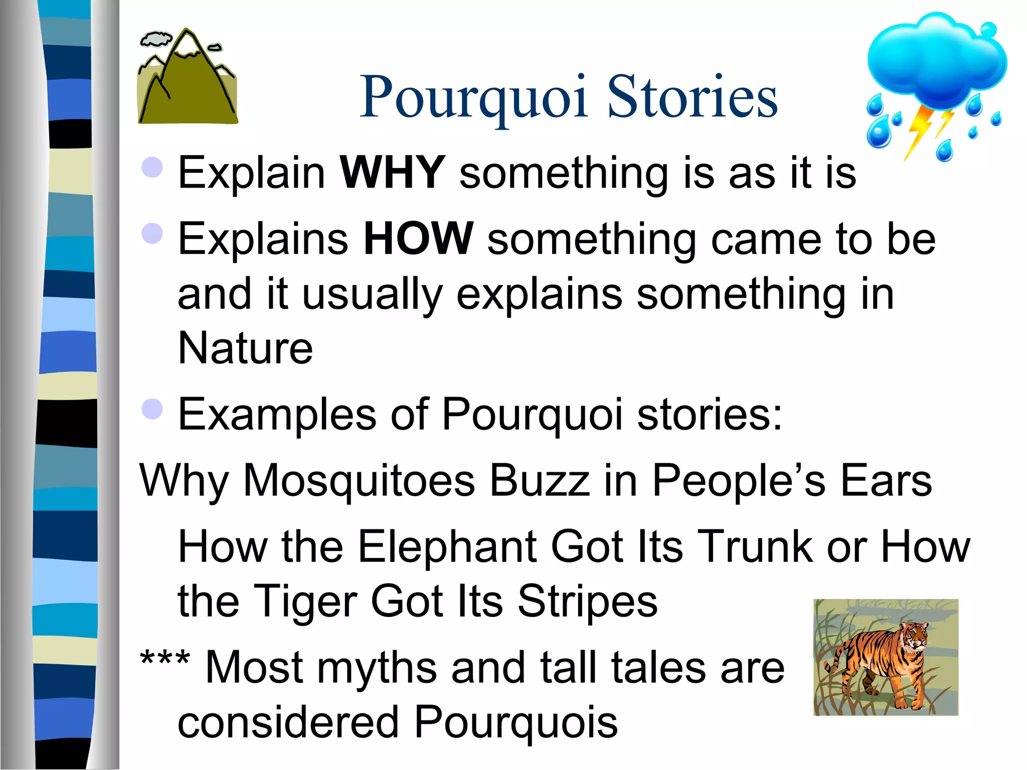 Elements of Folktales | PPT