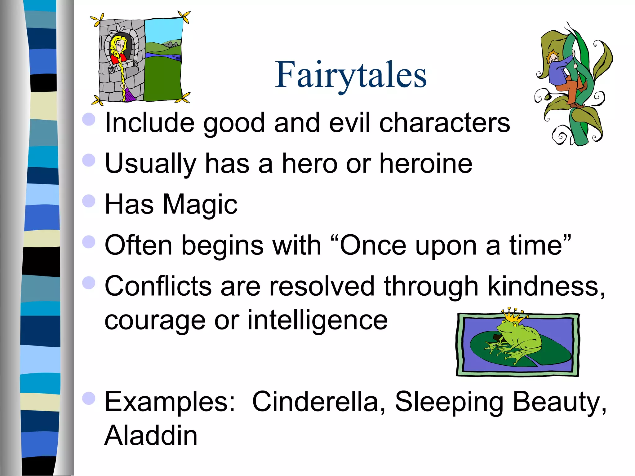 Elements of Folktales | PPT