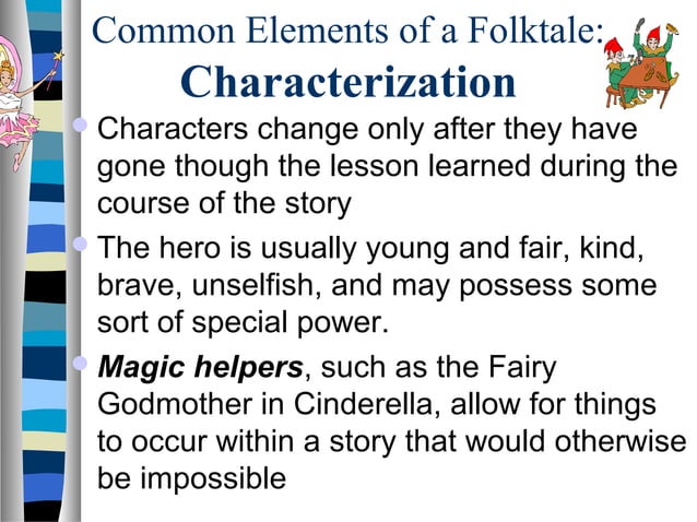Elements of Folktales | PPT