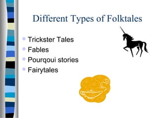 Elements of Folktales | PPT