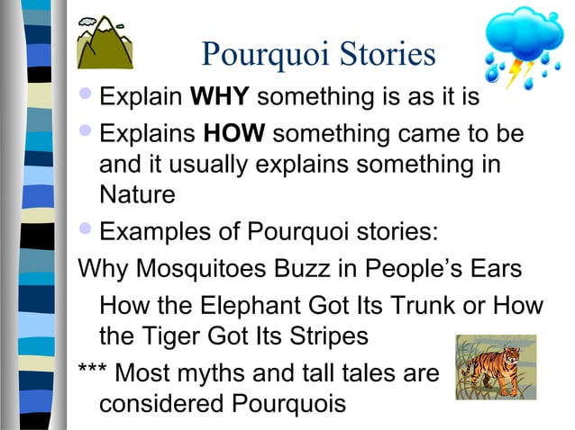 Elements of Folktales | PPT