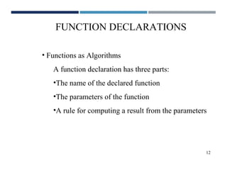 Elements of functional programming | PPT