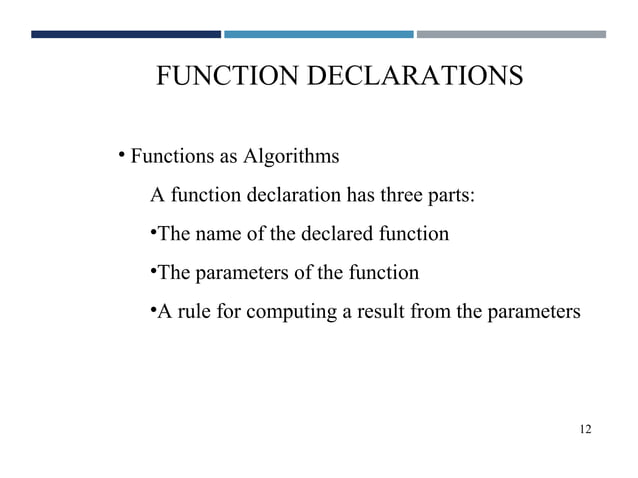 Elements of functional programming | PPT