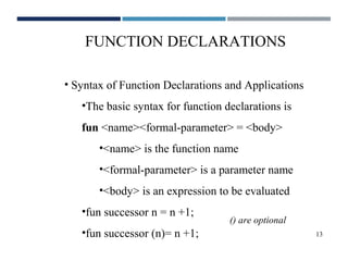 Elements of functional programming | PPT