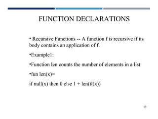 Elements of functional programming | PPT