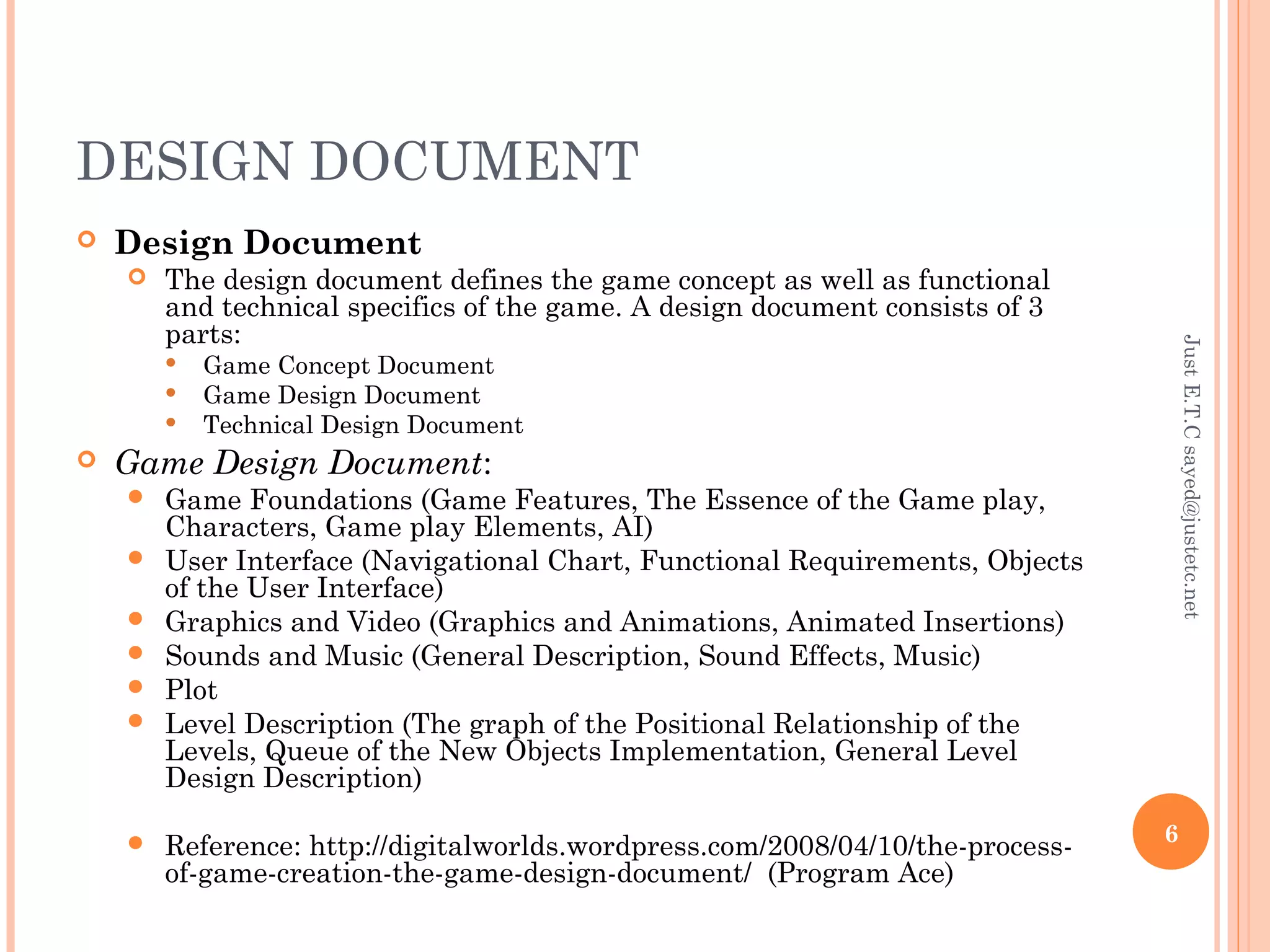 Elements of game play | PPT | Free Download