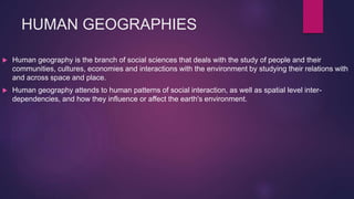 Elements of geography basics | PPT